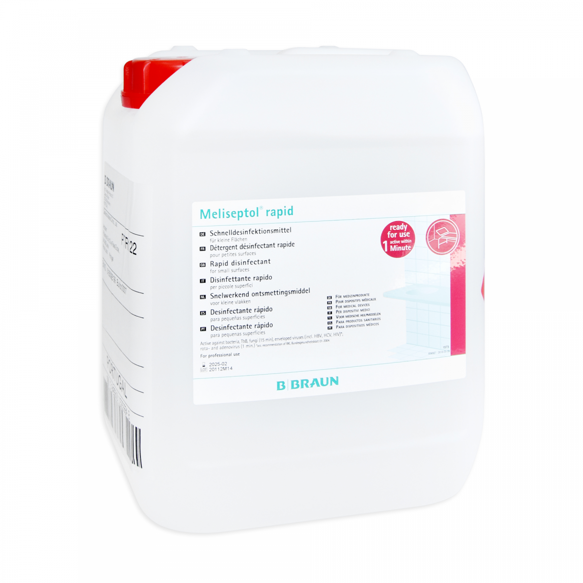 Meliseptol Rapid 5 Lts - 15230007-1 | SimplesFarma