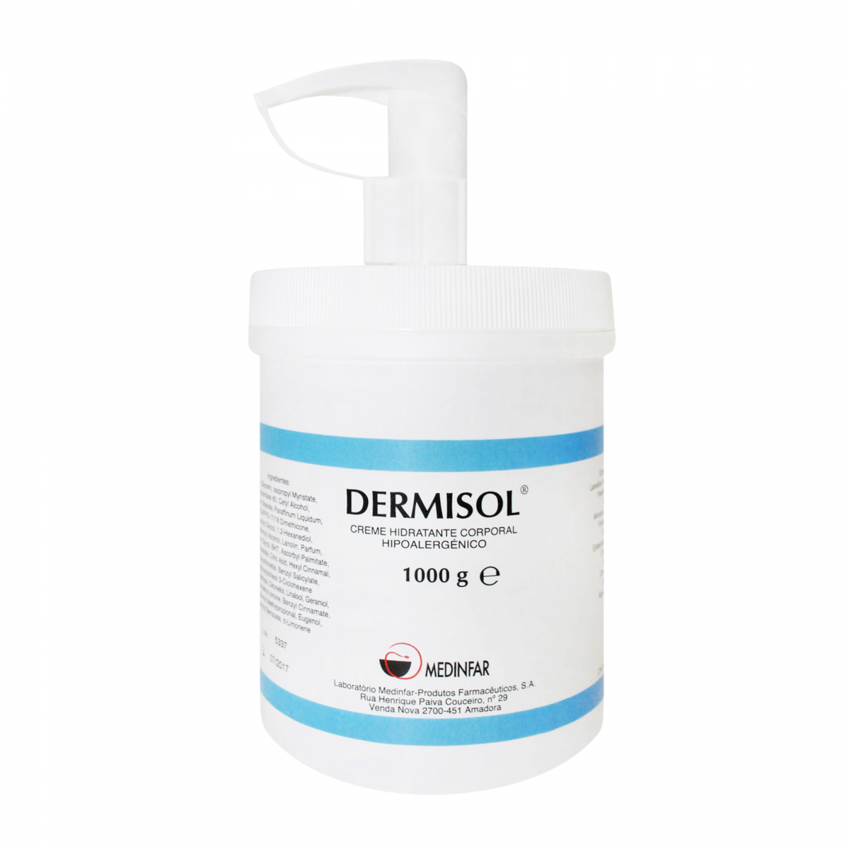 Creme Hidratante Dermisol com Doseador - 1kg - 11230009-1 | SimplesFarma