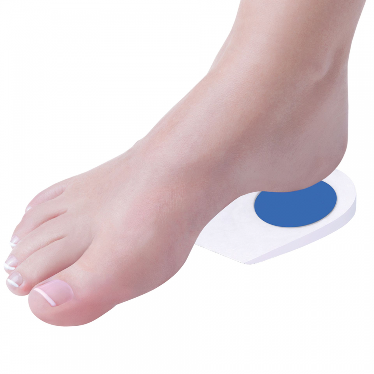 Talonete de Silicone sem Rebordo Deramed - 331800039.RB-1 - SimplesFarma